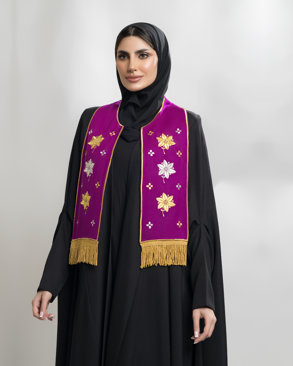 HUDIYA SCARF – AVAILABLE IN A VARIETY OF COLORS – SAAF OMAN - Official ...